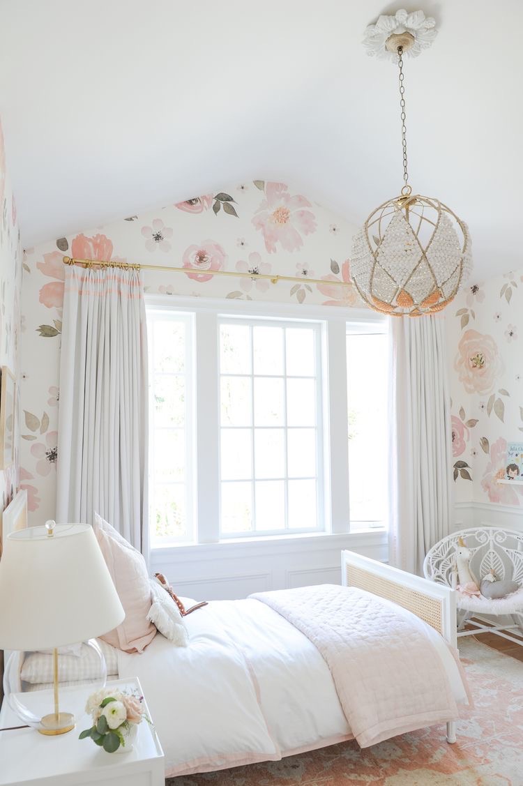 eclectic pink girls room - Styling Gypsy Interior Design
